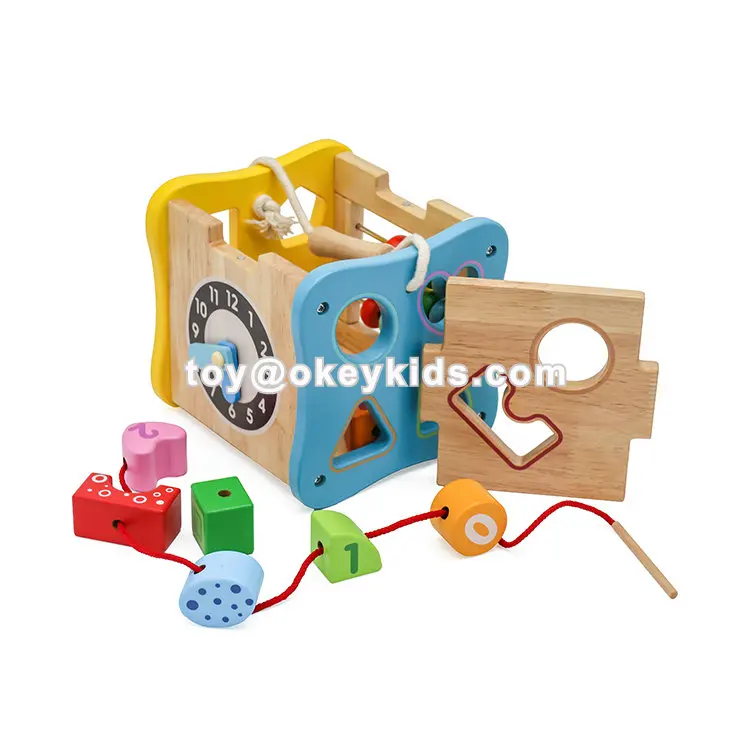 Top Sale Multi Function Education Wooden Activity Box For Kids W12d088b ...