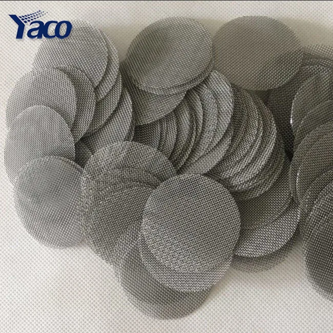 Stainless Steel Woven Wire Mesh Filter Disc - Buy 25 Micron Stainless ...