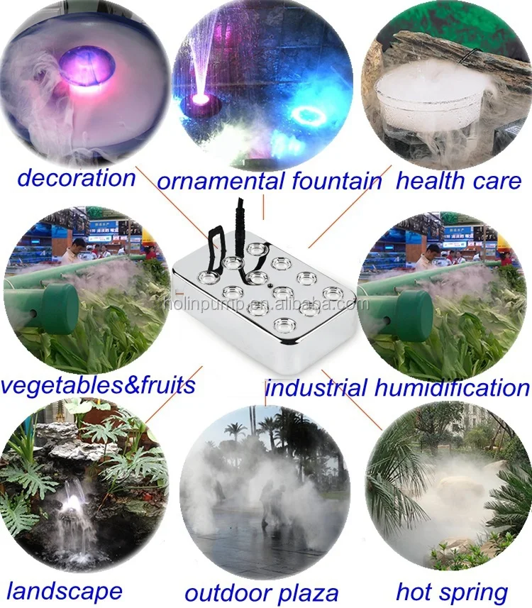 Piezoelectric Ceramics Fogger Ceramic Disc Humidifier Lcd Ultrasonic ...