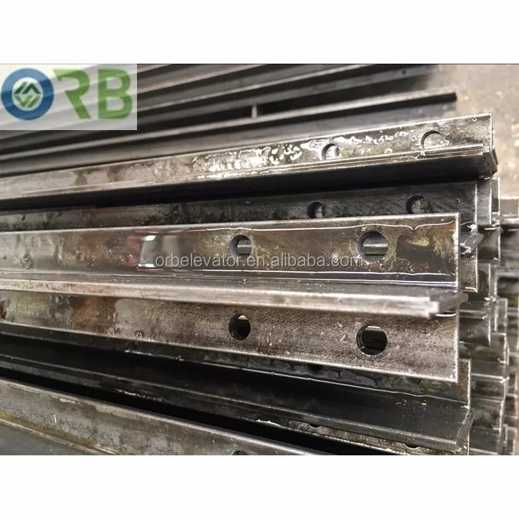 Cold Drawn Marazzi Elevator Guide Rail Price For Elevator Parts - Buy ...