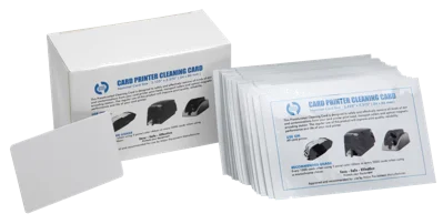 Slot/vending Machine & Card Reader Flocked Cleaning Cards CR80