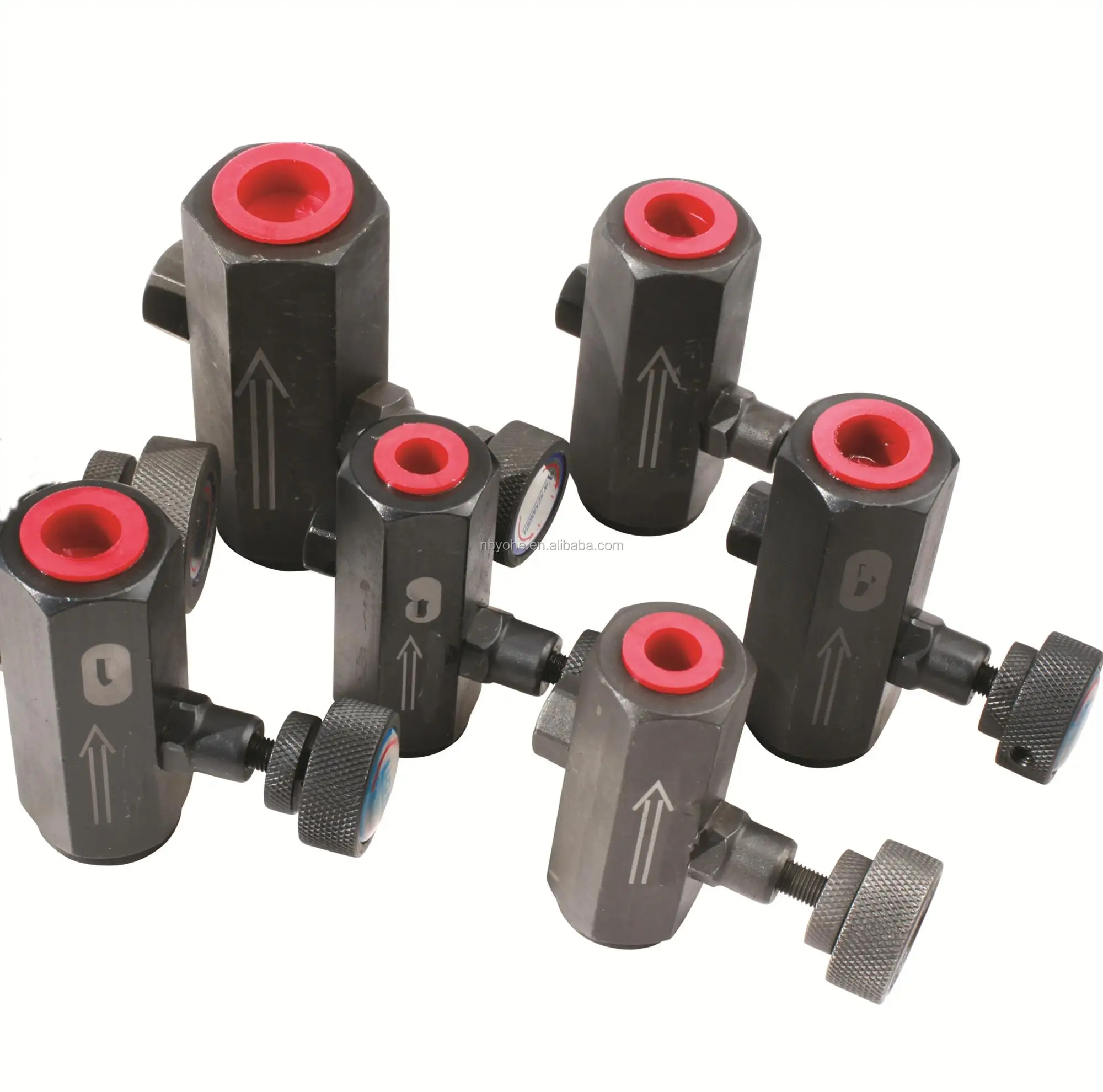 Hydraulic Valve 1/8" 1/4" 3/8" 1/2" Kc Series Hydraulic Flow Control ...