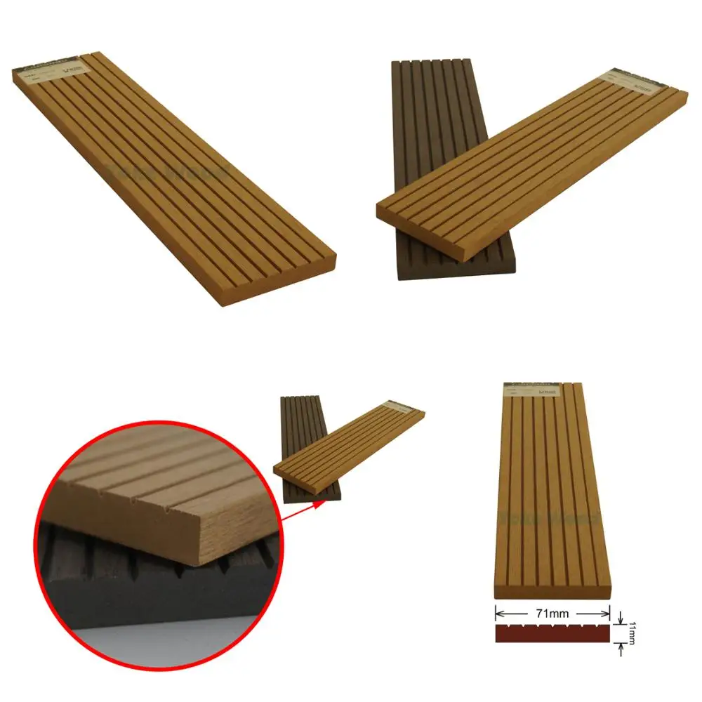 Wood Plastic Composite Wpc Decking Raw Material False Ceiling Design ...
