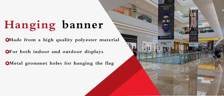 Double Side Inkjet Printing Pvc Vinyl Hanging Flex Banner - Buy Pvc ...