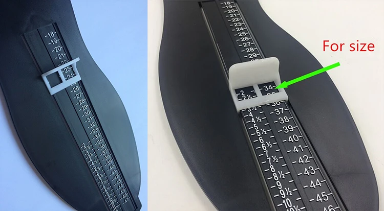 Adult Customized Foot Measuring Device European And Usa Standard Size ...