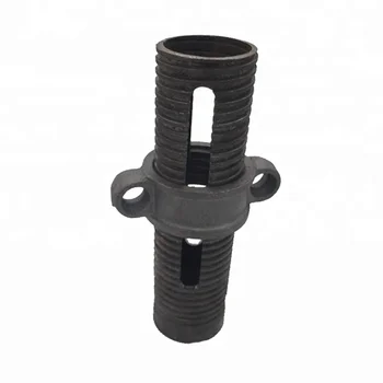 Adjustable Ductile Cast Iron Prop Sleeve With Nut For Scaffolding - Buy ...