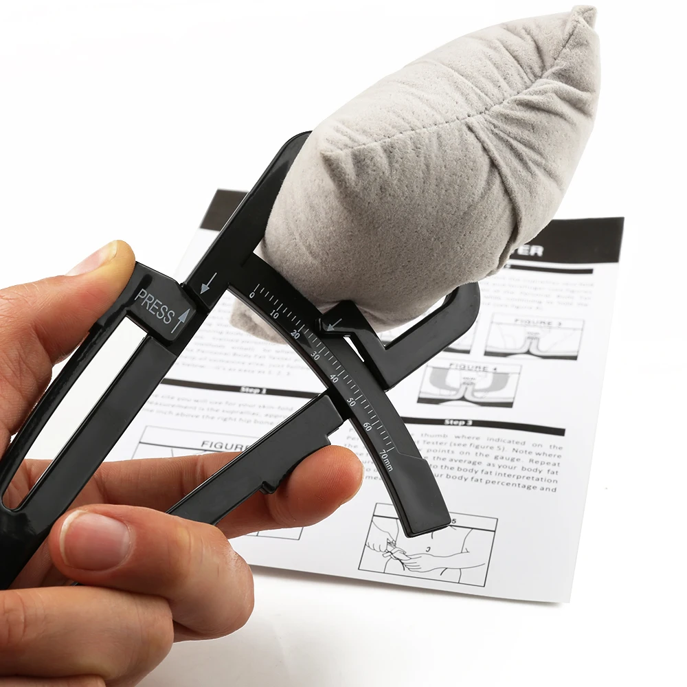 Personal Body Skinfold Fat Caliper Measurement Tool, High Quality ...