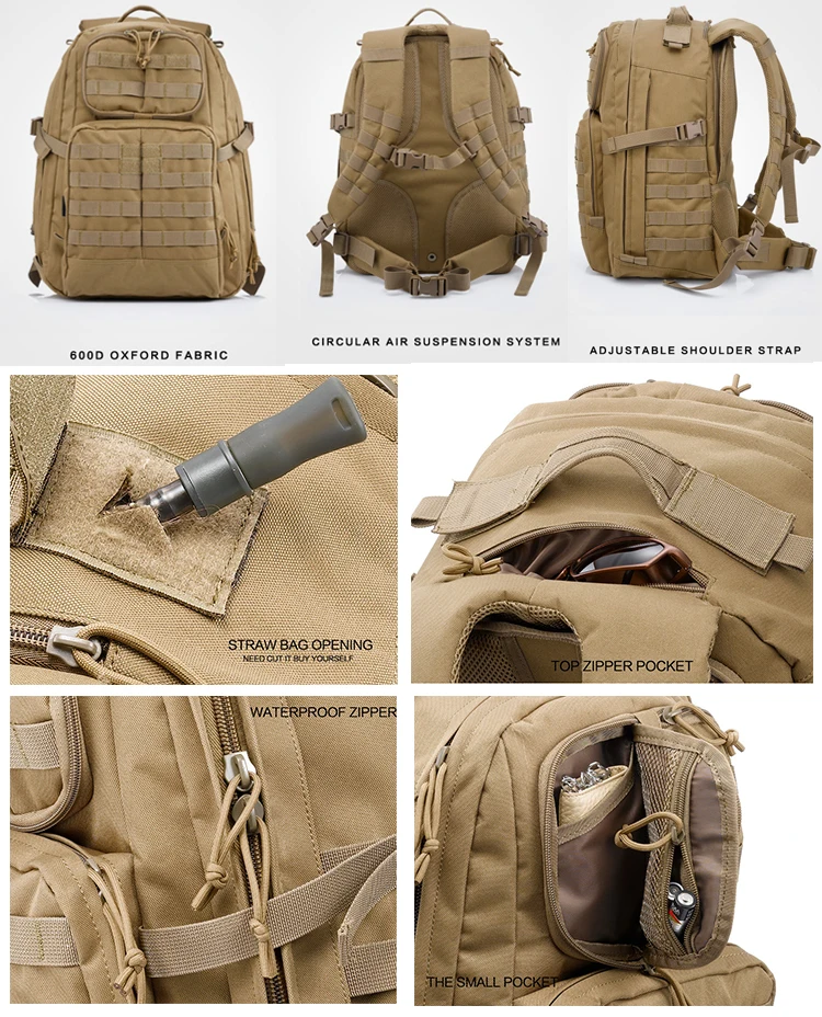 48 Hour Backpack - EDC Rucksack for Outdoor & Tactical Use