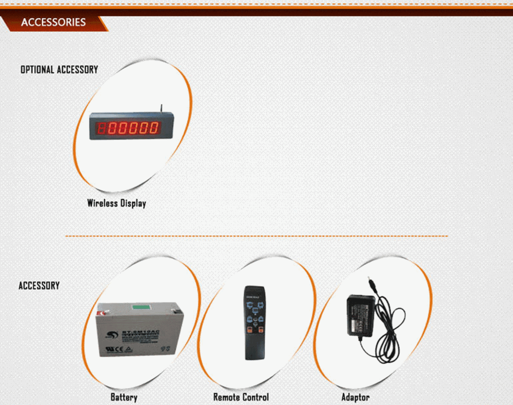 TIANCHEN Heavy Duty Weighing Scales - Industrial Crane Scale