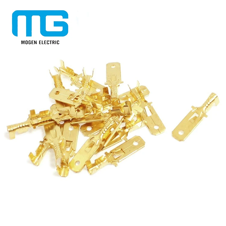 Auto Terminal Brass Open Barrel Terminal - Durable & Reliable