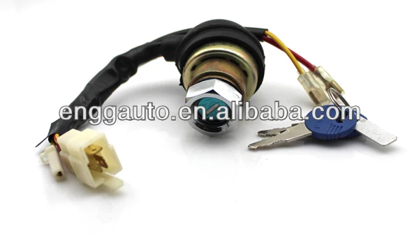 Ignition Switch for Bajaj Auto Rickshaw Spare Parts - 14 Month Warranty