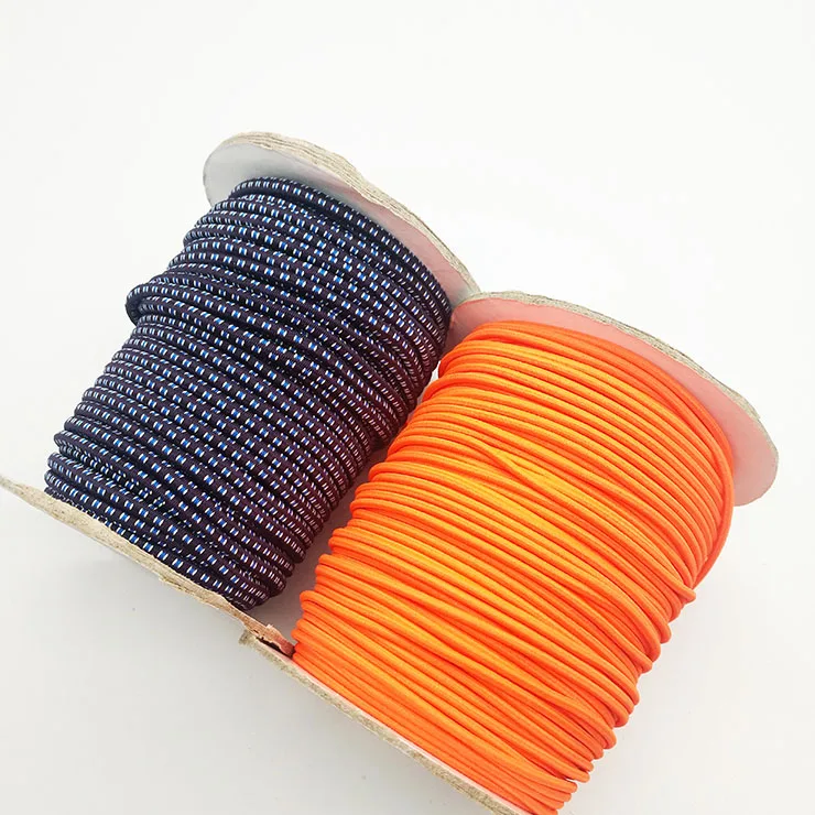 Factory High Quality Round Elastic Cord 4mm - Buy Elastic Cord,Round ...