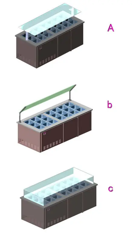 Topping Display Case - Efficient and Versatile Solutions