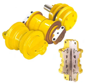 Undercarriage Parts D5m D5g Dozer Track Roller Double Flange Excavator ...