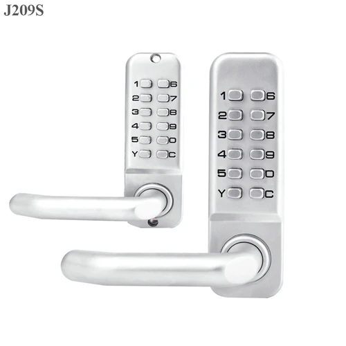J209s Keyless Keypad Combo Number Lock For Door With Handle Mechanical ...