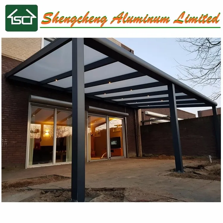 Good Quality Sun Shade Wpc Pergola Material Modern Pergola For ...