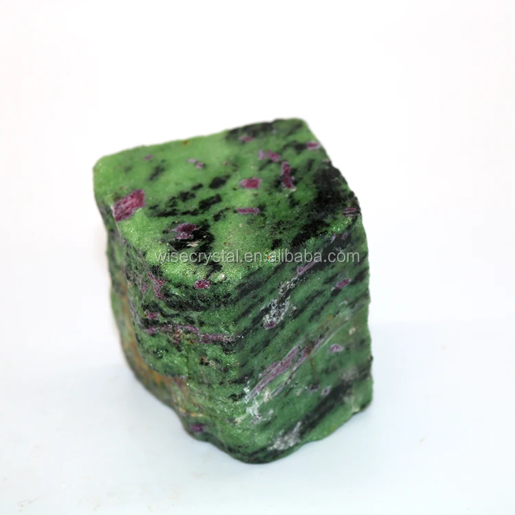 Healing Gemstone Crystal Green Ruby Zoisite Raw Healing Stone Rock ...