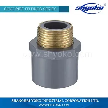Pvc Fittings Socket Weld Nipple Double Thread Pipe Nipple - Buy Double ...