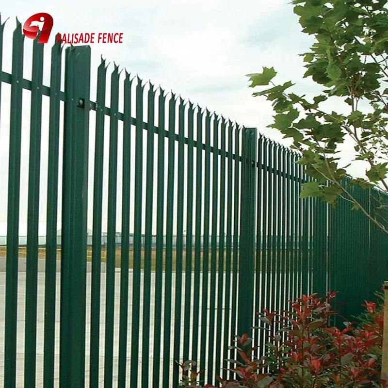 Park Green Color Pvc Security Palisade Fence Pales - Buy Second Hand ...