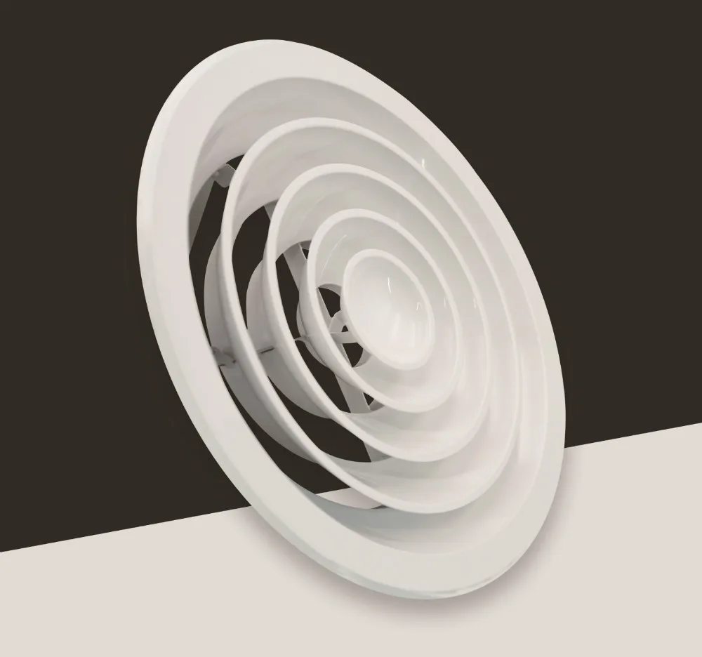 Hvac Aluminum Round Ceiling Diffuser Round Air Diffuser Factory ...