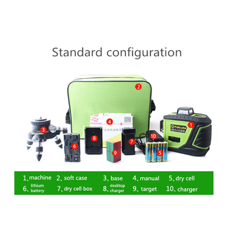 Vevor Rotary Laser Level Cross Line Laser Level 3d Model For Laser ...
