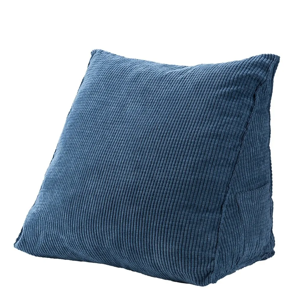 YINTEX Triangle Pillow Back Wedge Cushion Sofa Bed Office Chair Rest ...