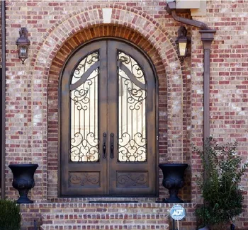 Steel Entry Doors Arch Top Iron Main Door - Buy Arched Top Interior ...