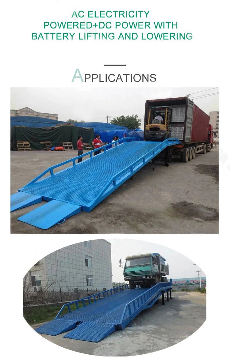 Mobile Hydraulic Container Portable Boat Dock Ramp for Sale