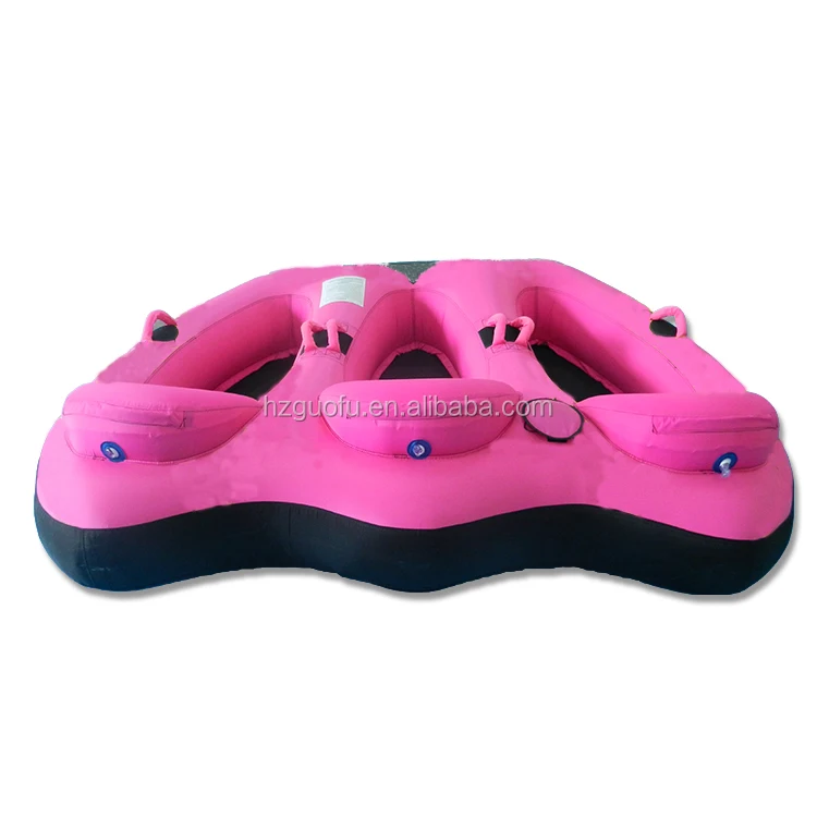 3 Person Inflatable Towable Tow Boat Tube For River Water Sports - Buy ...