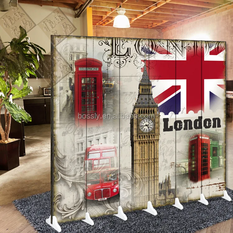 Customized Foldable Screen Double-sided Canvas Partition - Buy Canvas ...