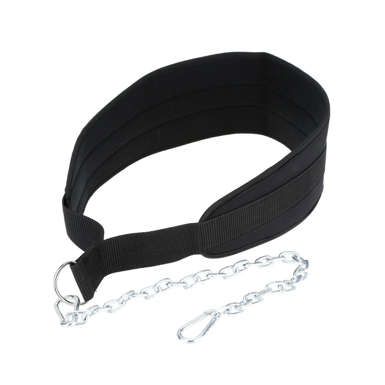 Custom Pull-up Belt Weighted Dip Belt With Chain Double D-ring ...