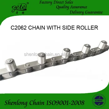 Conveyor Chain C2062 With Side Roller Every Second Link - Buy Conveyor ...