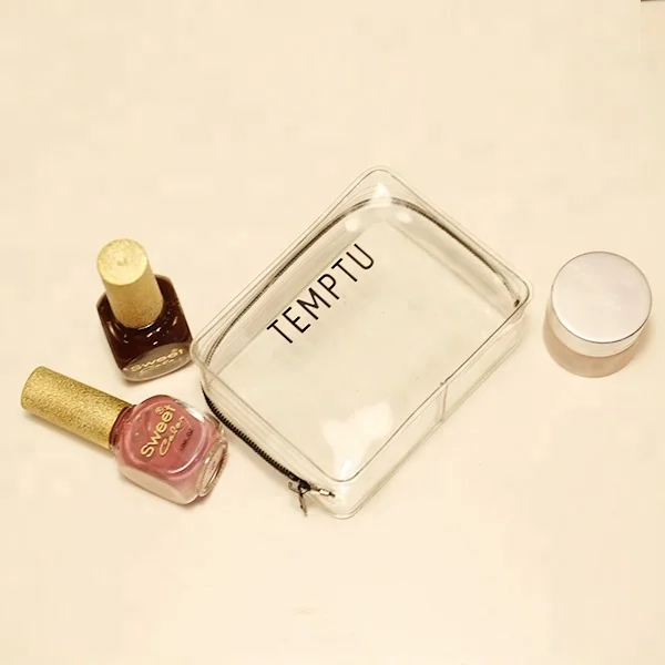 Custom Clear Plastic Pvc Mini Pouch Packing Bag For Cosmetics Toiletry ...