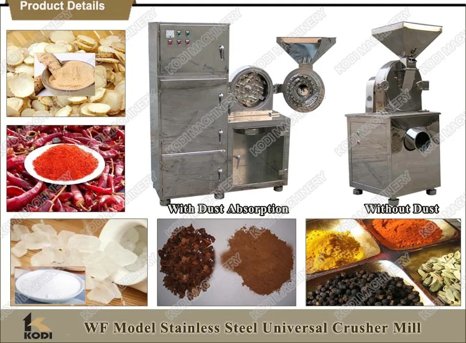 WF Series Industrial Coffee Bean Crusher Grinder Milling Machine