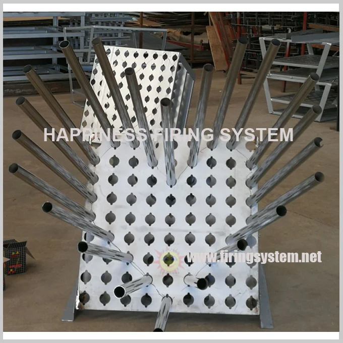 1.2 (hole Diameter 42mm)inch 5*7(35) Shots Letter Racks Mortars Tubes ...