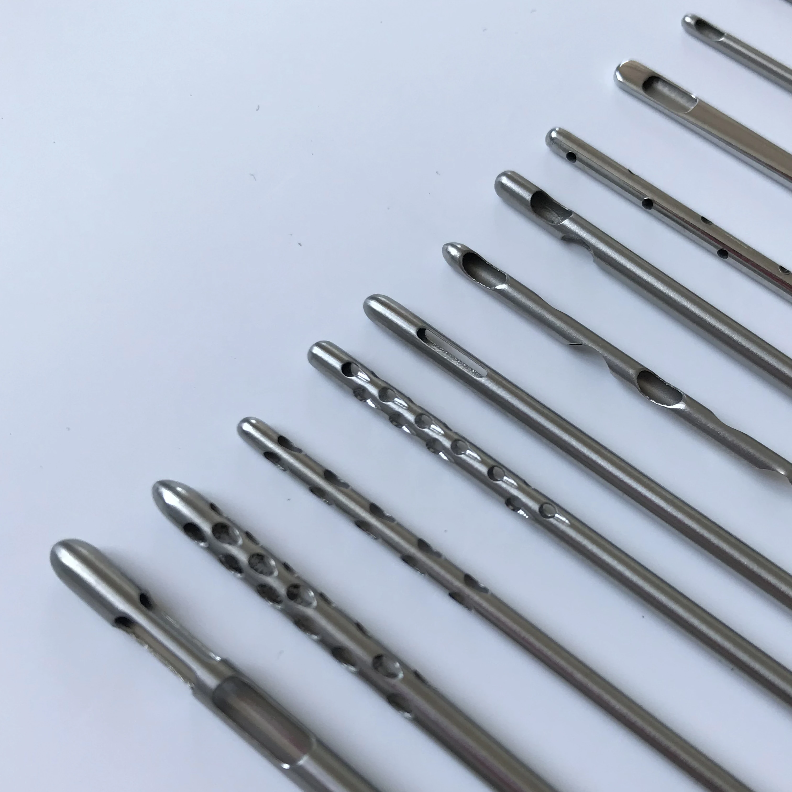 Stainless Steel Surgical Instruments Cannula Lipo With High Quality ...