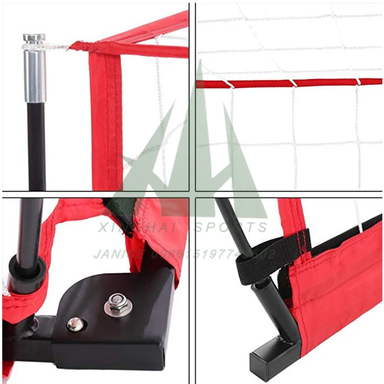 Foldable Portable Soccer Goal Net With Bow Frame And Carry Bag - Buy ...