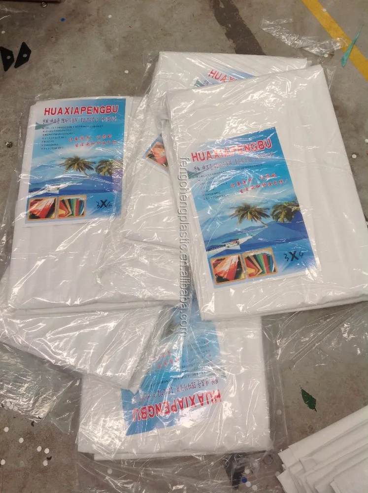 140g Pe Transparent Fabric Sheet - Waterproof & UV Resistant