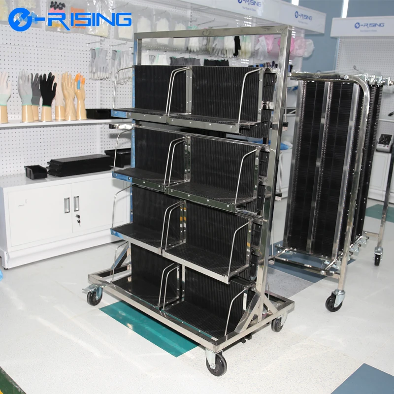 Hanging Basket Esd Pcb Storage Trolley Smt Pcb Storage Cart - Buy Pcb ...