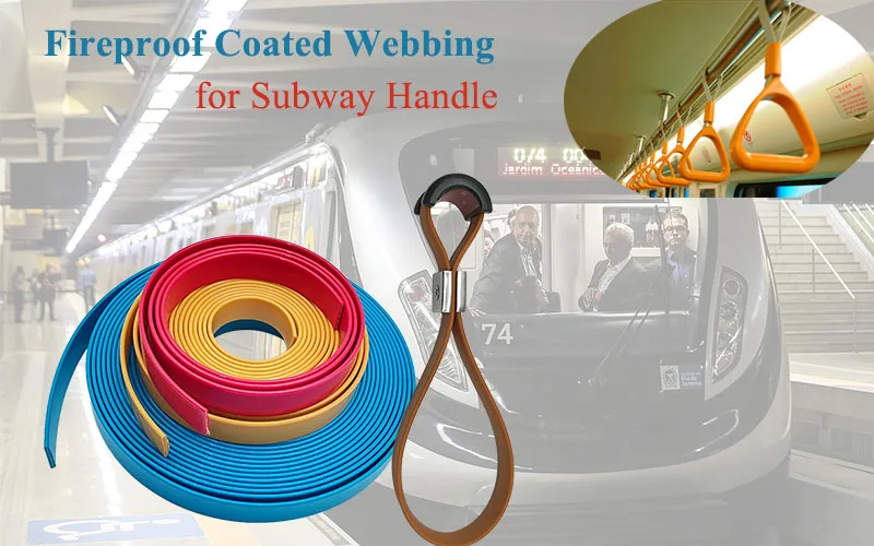 Fireproof Tpu Coated Webbing Subway Handle Strap - Buy Tpu Coated ...