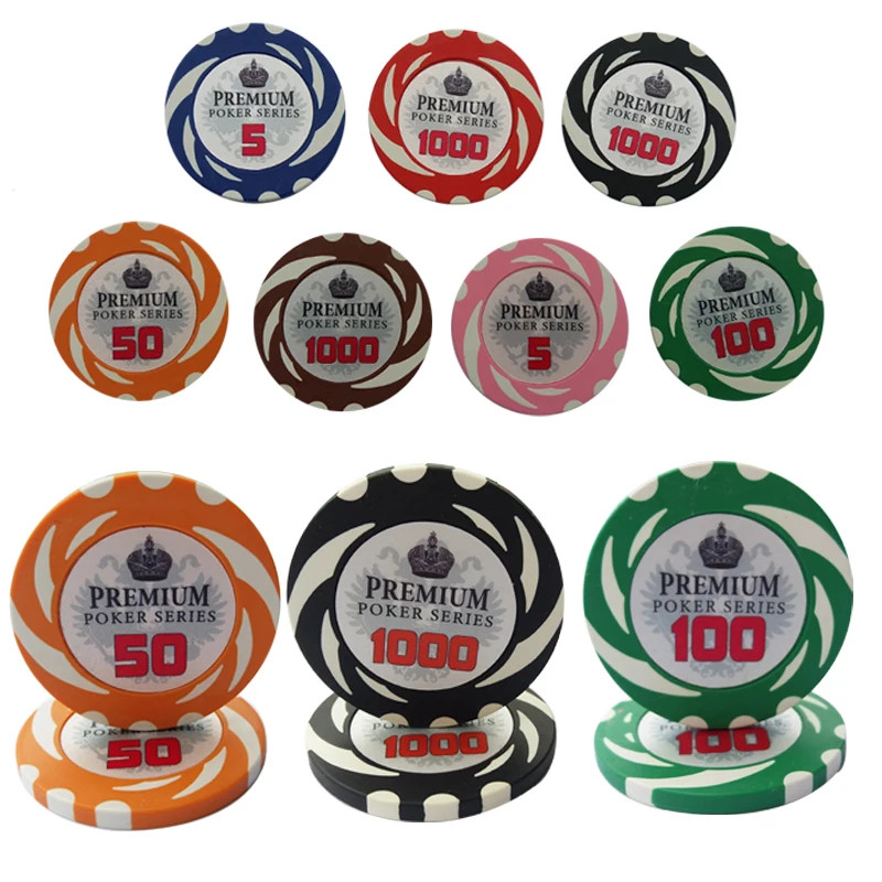 Plastic Tokens Sticker Poker Chips - Europe's Hottest Sale