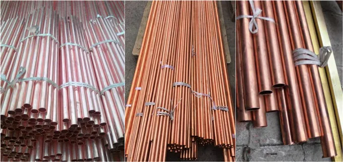 Astm B88 Type L M K Copper Pipe / Copper Tube For Water System - Buy ...
