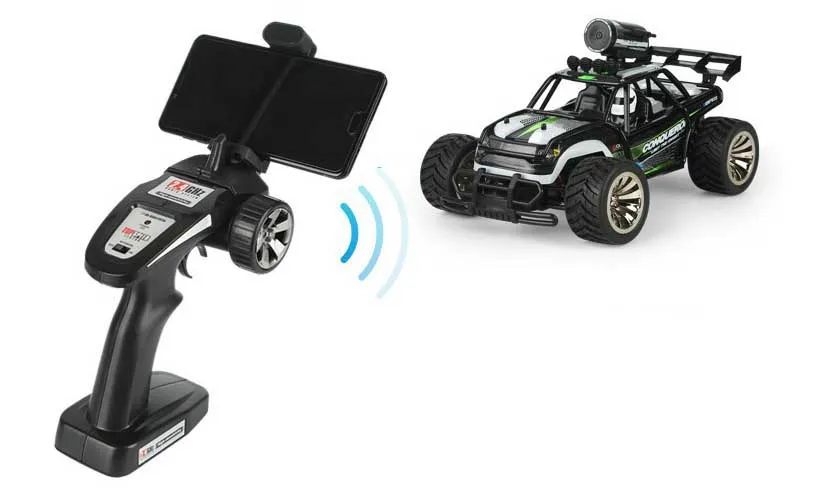 2018 New Wifi Fpv Racing Video Car 1:16 Scale 2.4g High Speed Remote ...