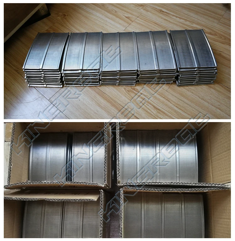 DSS Sieve Segment of Pusher Centrifuge for Food & Beverage with ...