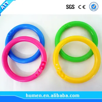Plastic Eco-friendly Snap Ring Split Ring Loose Leaf Ring - Buy Split ...