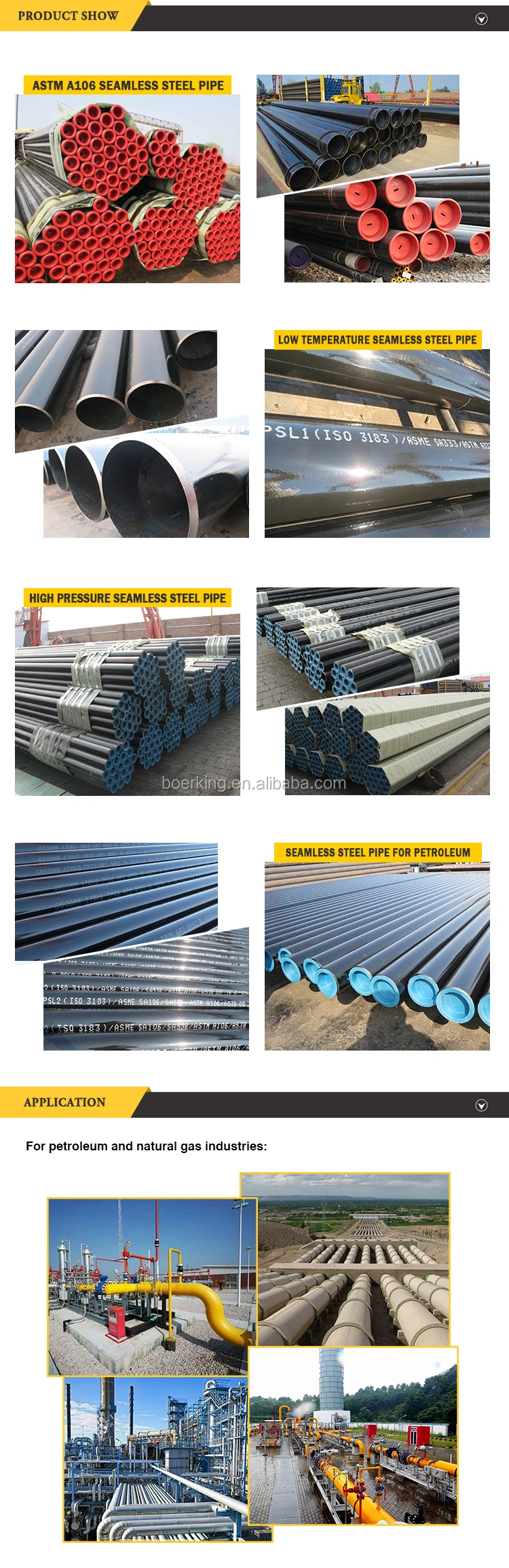Sch40 Jis 3454 Stpg 370 Carbon Seamless Steel Pipe & Tube