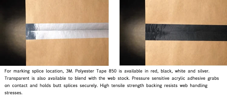 3M 853 Polyester Film Tape - Heat-Resistant Adhesive