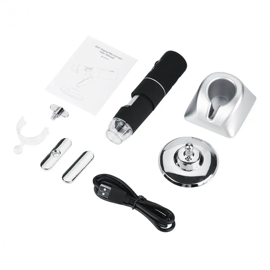 2MP Portable Wifi USB Digital Microscope - 50x-1000x Magnification