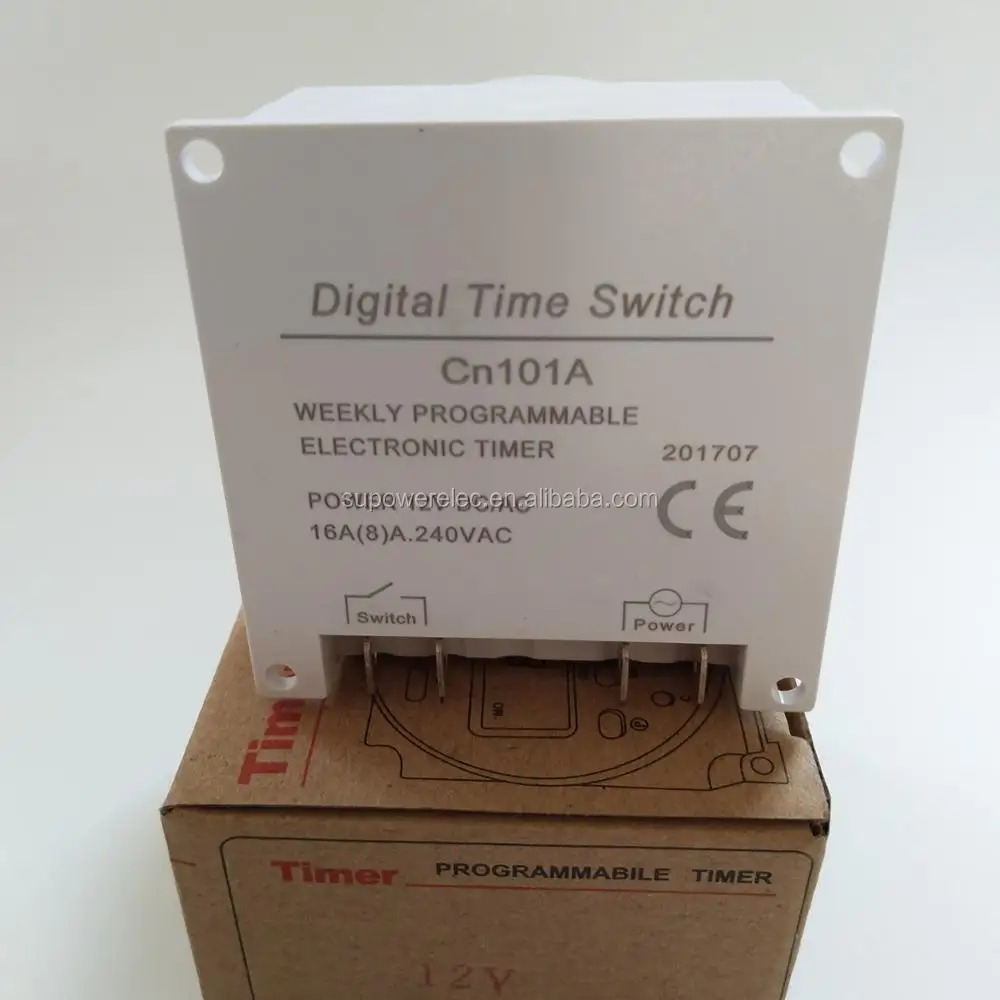 CN101A Time Switch - Programmable Digital Timer for 220V