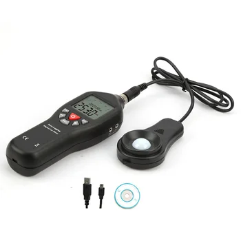 Digital Data Logging Light Lux Meter 200,000 Lux 20,000 Fc Inc Software ...